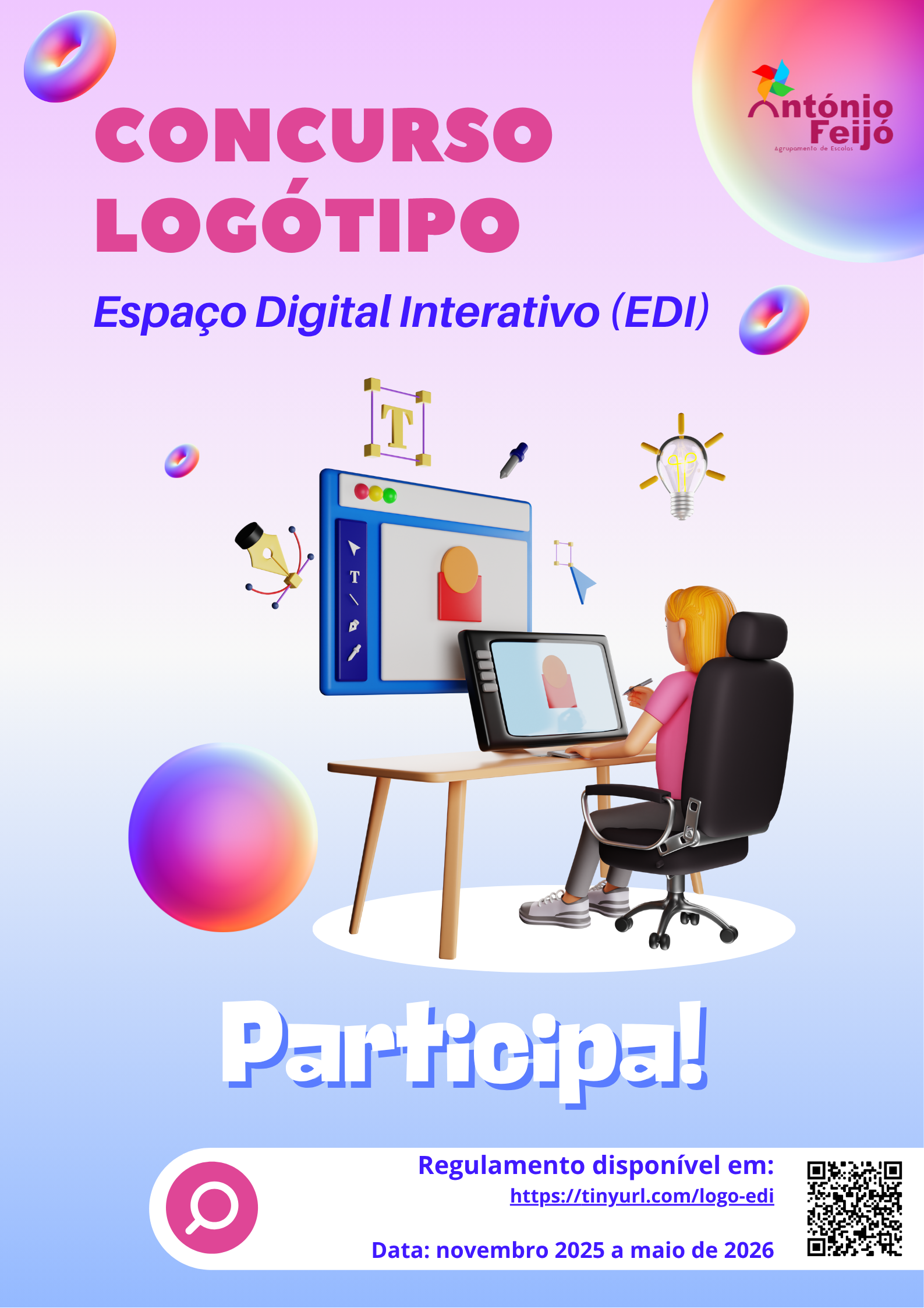Concurso Logótipo Espaço Educativo Digital (EDI) – Agrupamento de ...