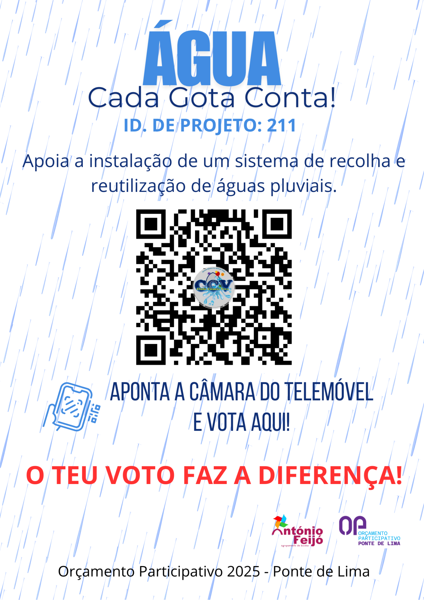 Orçamento Participativo Municipal – Projeto “Água – Cada Gota Conta ...